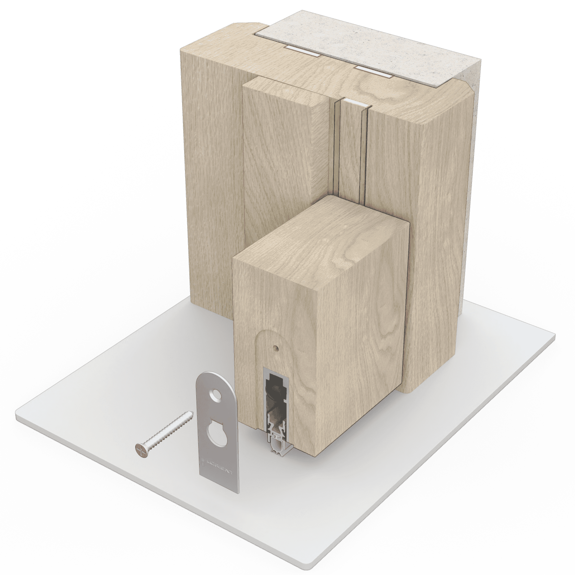 Lorient Finesse™ LP1504 Fire, Smoke & Acoustic Seal - 15 x 4mm - 2.1m ...