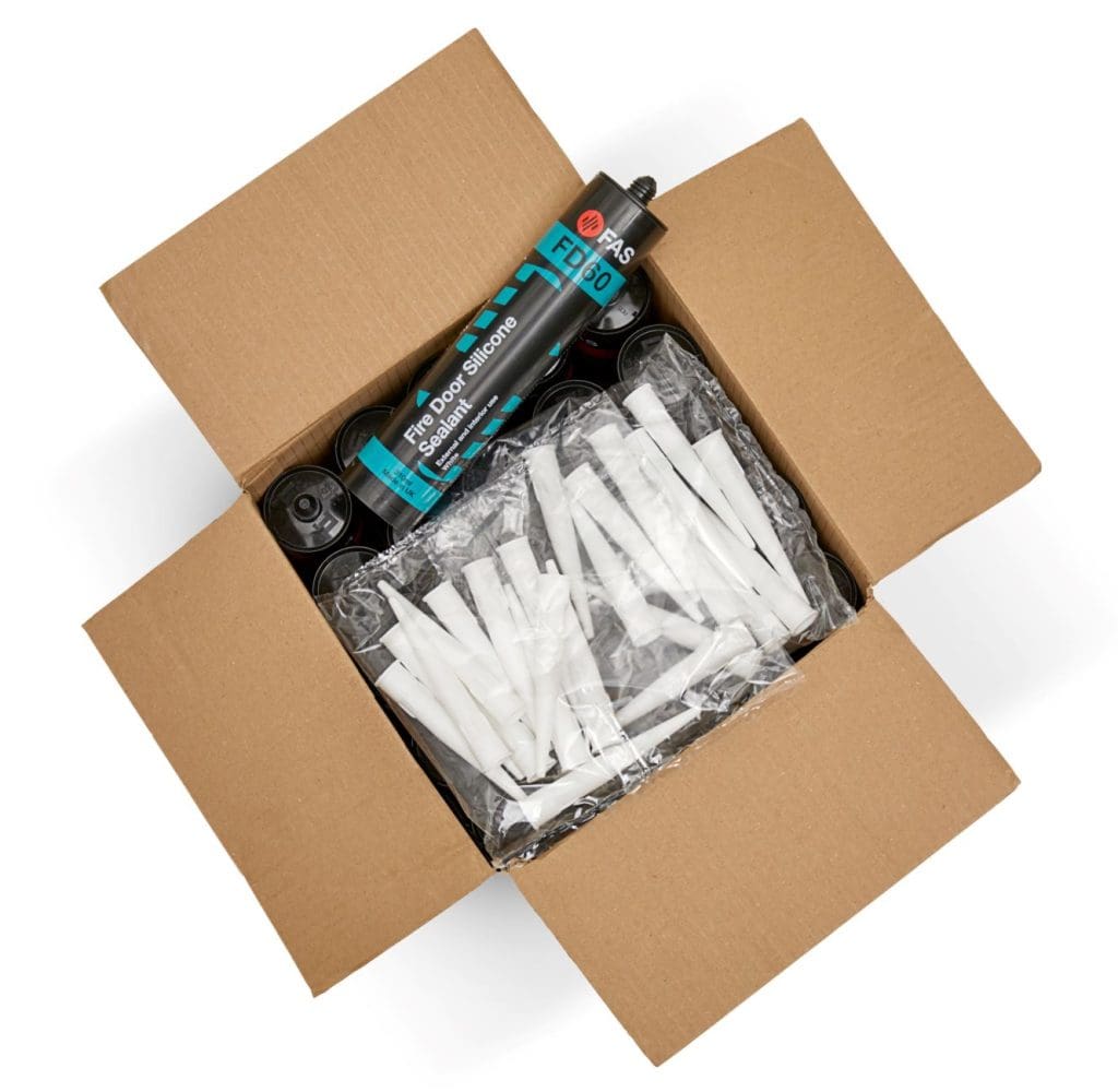 FAS Fire Door Silicone Sealant 310ml Cartridge White - Fire & Acoustics ...