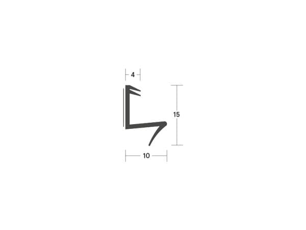 Lorient LAS1206K Batwing®-on-a-Stick Acoustic & Smoke Seal - 10 x 6mm ...