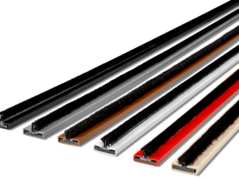 Dixon Therm-A-Stop Fire & Smoke Seal 15 x 4mm - 2.1m Ext Brush 7mm (5 ...