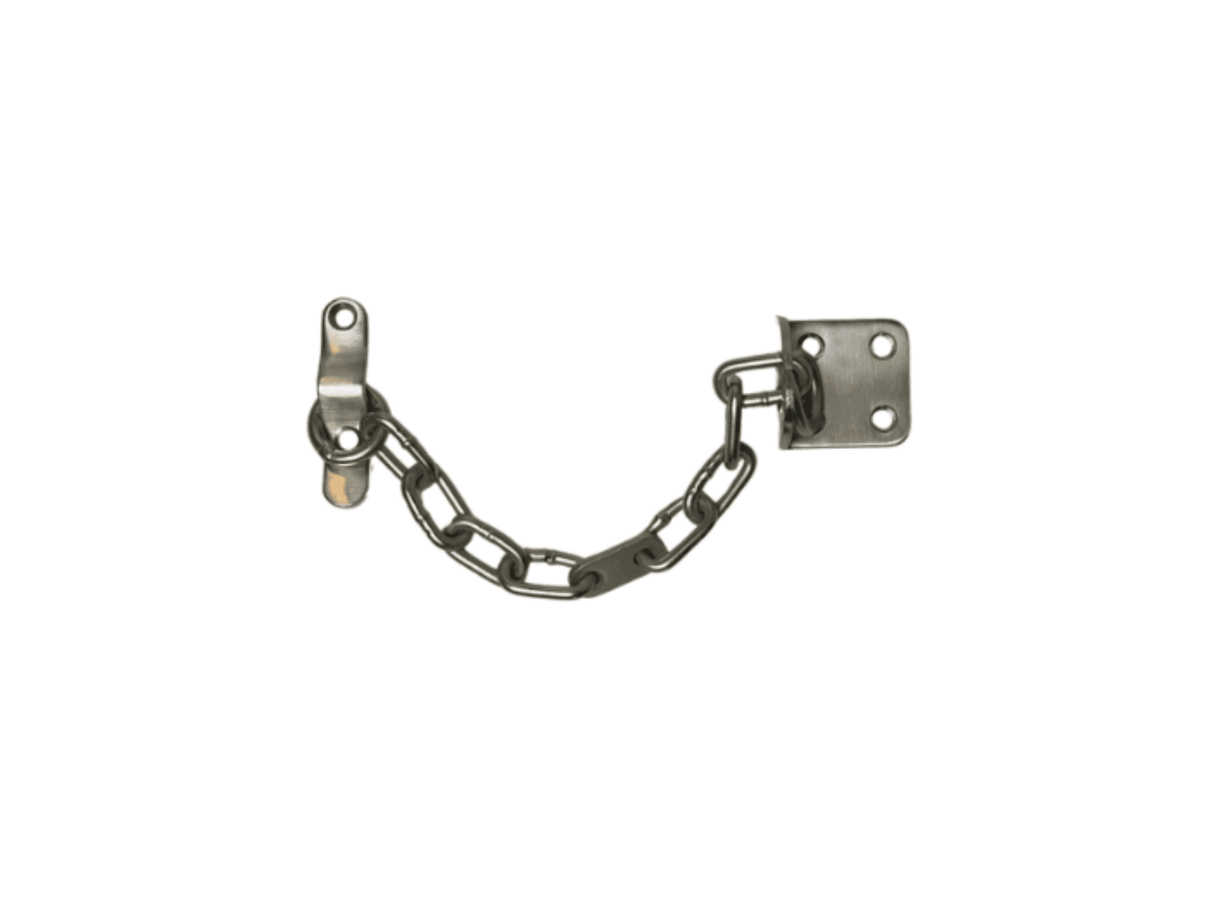 UAP Narrow TS003 Door Chains - Satin Silver - Fire & Acoustics Seals